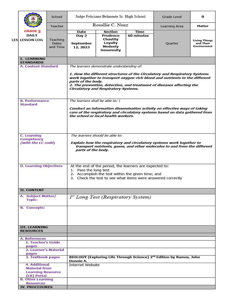 DLL bioSEPT12 | PDF | Learning | Cognitive Science