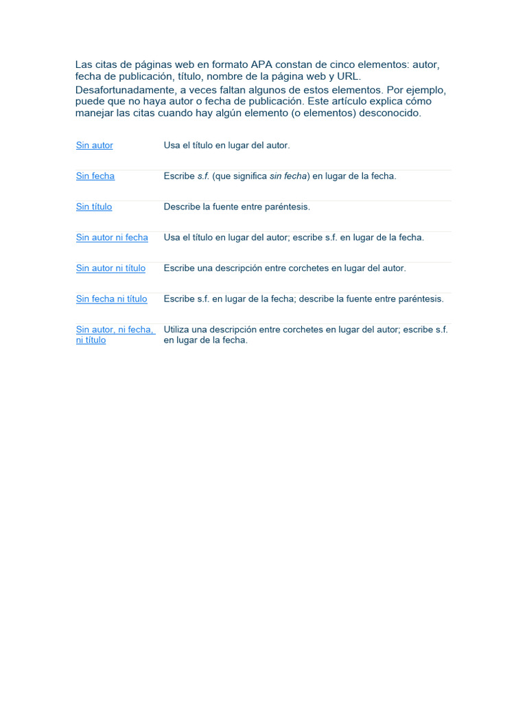 Pagina Wep Apa | PDF