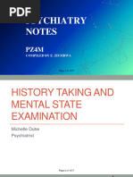 Psychiatric History OSCE Checklist Geeky Medics | PDF | Mental Disorder ...