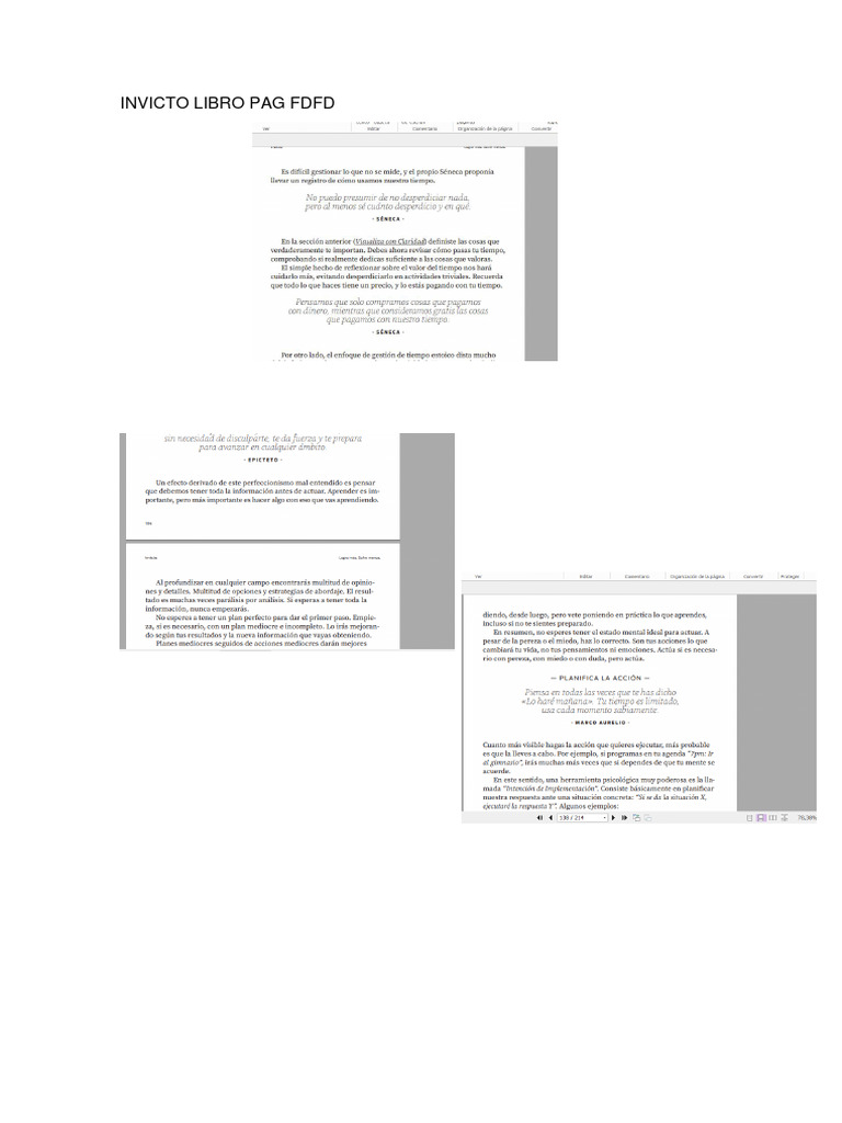 Invicto Libro Pag | PDF