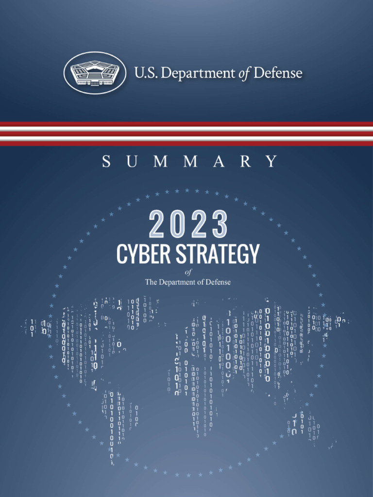 2023 DoD Cyber Strategy Overview | PDF | Computers