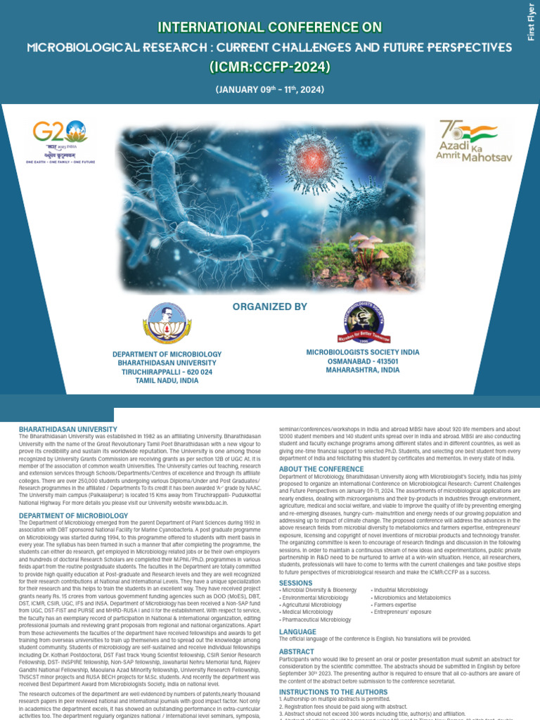 Icmr CCFP2024 | PDF | Travel Visa | Abstract (Summary)