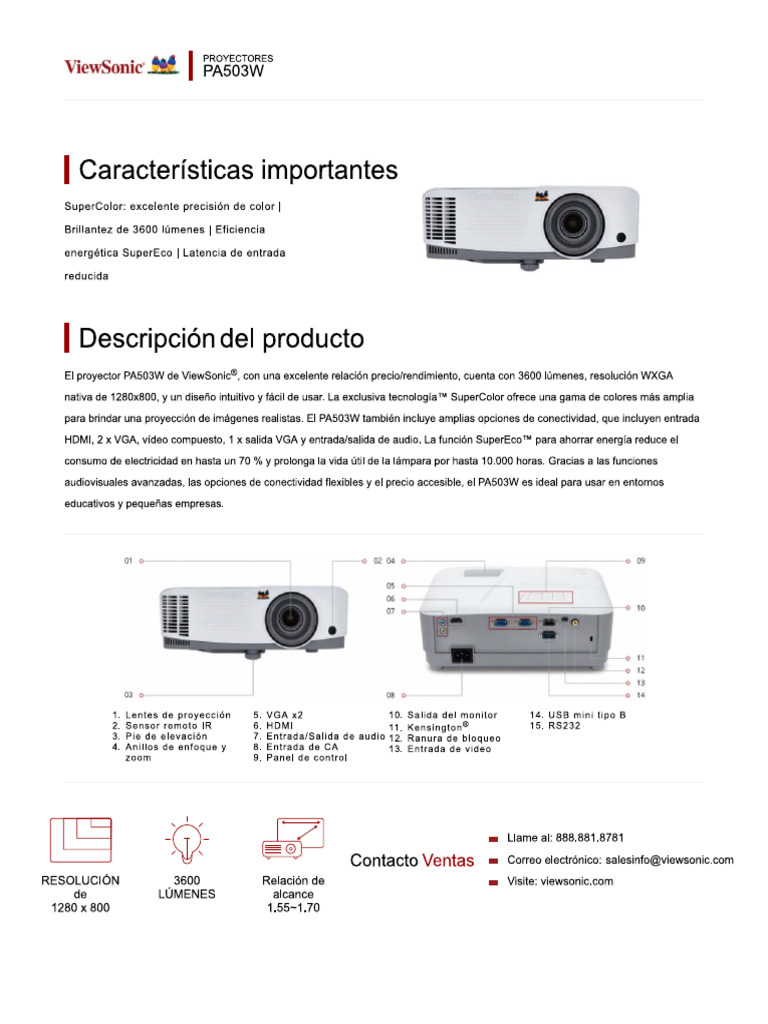 Pa503w Datasheet Spanish | PDF