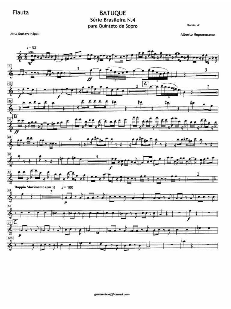 Batuque Flauta | PDF