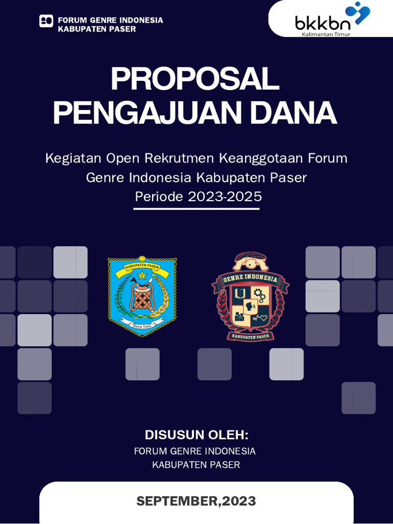 Proposal Pengajuan Dana Open Rekrutmen Genre Paser | PDF | Karier ...
