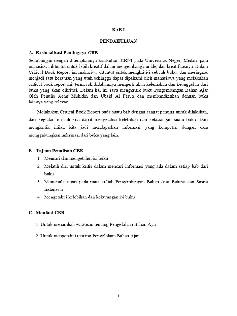 CBR Pengembangan Bahan Ajar Zira | PDF