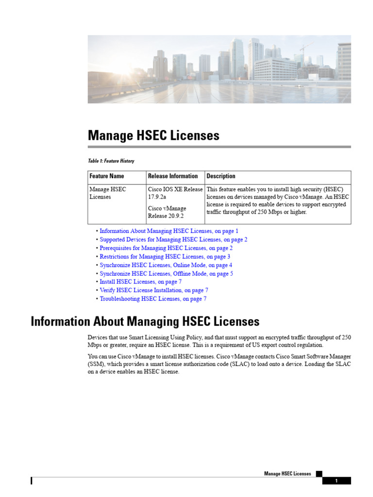 Hsec Licenses | PDF