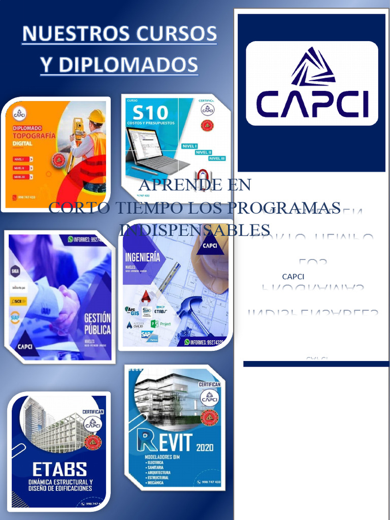 Nuevo BROCHURE TOPOGRAFIA DIGITAL CAPCI 2023 | PDF