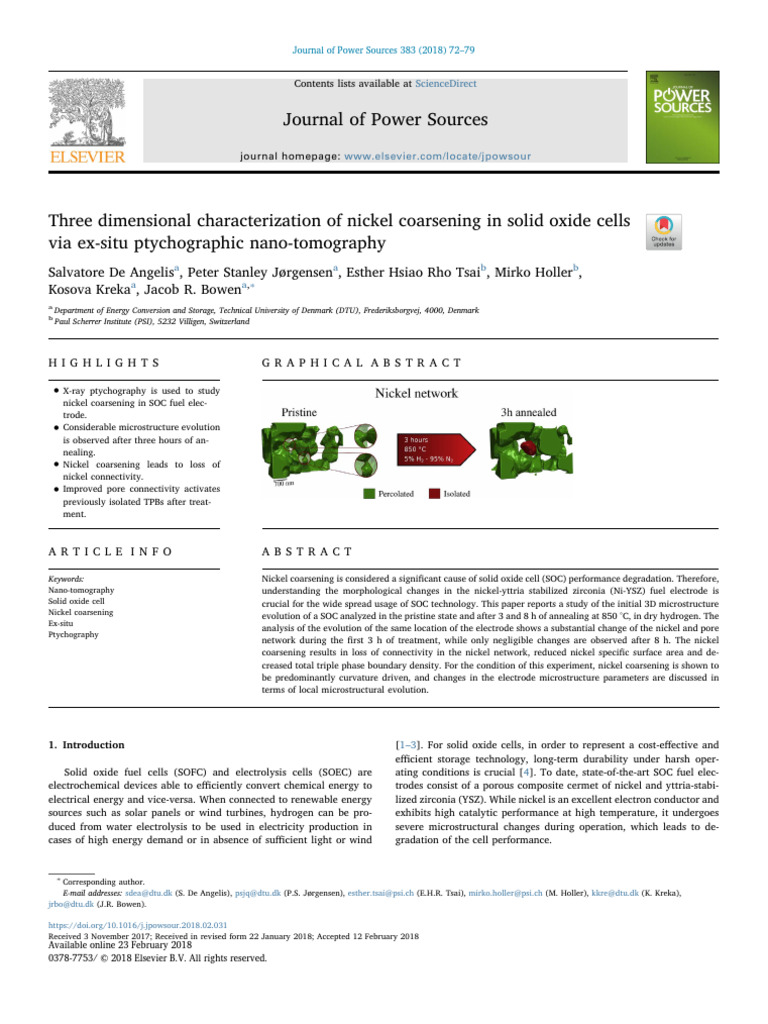 Journal of Power Sources: Highlights Graphicalabstract | PDF
