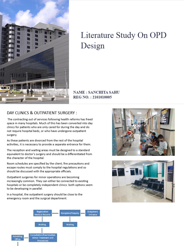 OPD Design Plan for Sanchita Hospital | PDF