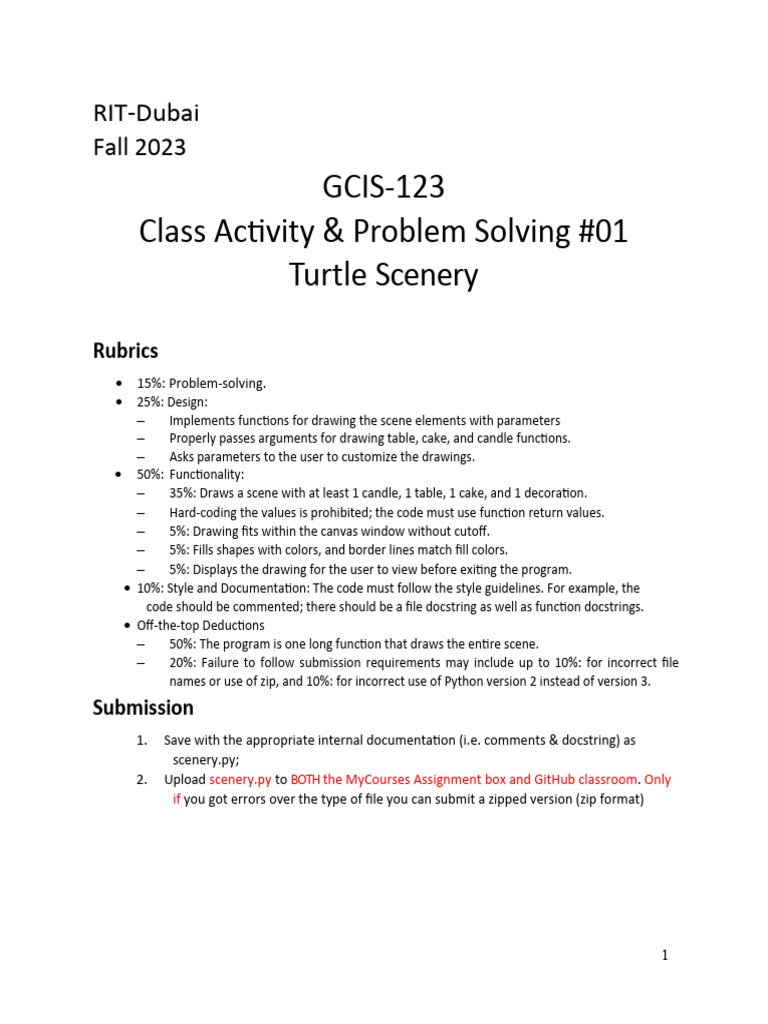 2.3 - Activity 1 | PDF