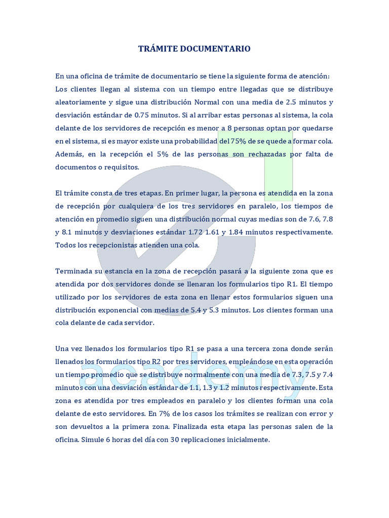 Trámite Documentario | PDF