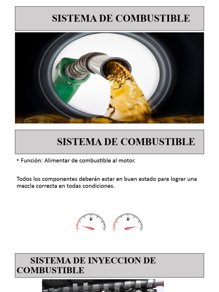 Sistema de Combustible | PDF