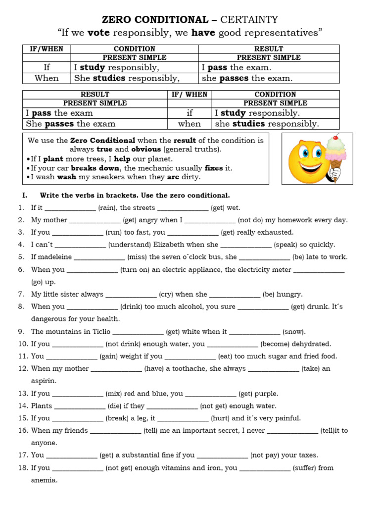Zero Conditional Explained with Examples | PDF
