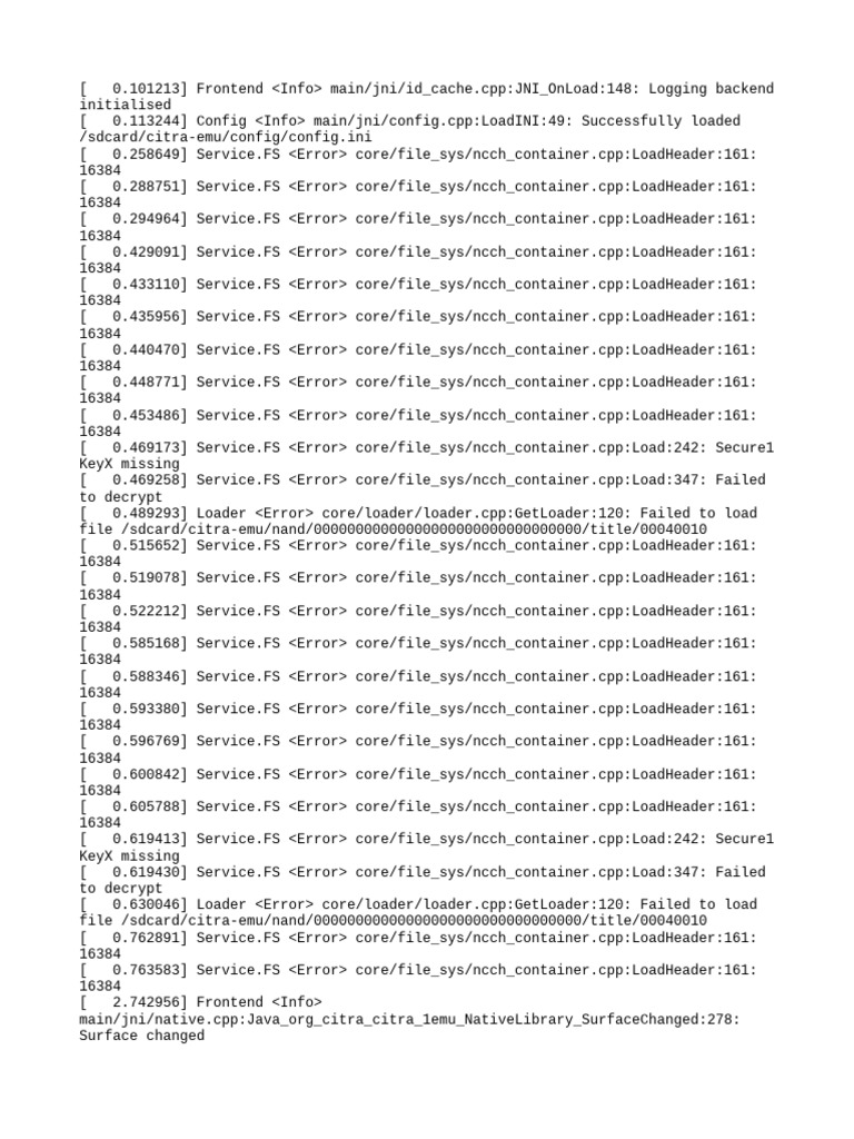 Citra Log | PDF | Rendering (Computer Graphics) | Digital Signal Processor