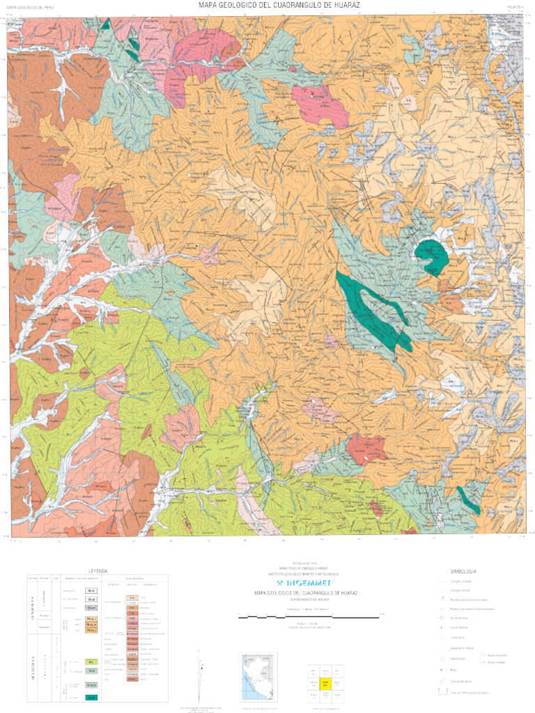 A 076 Mapa - Huaraz 20h | PDF