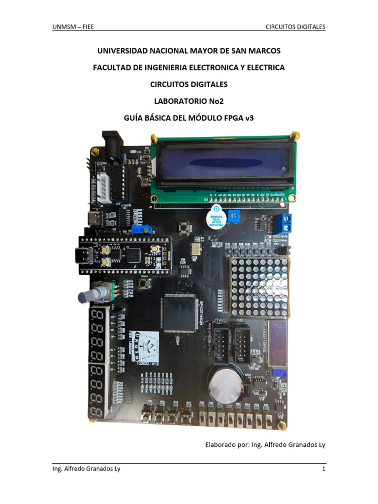 Guía FPGA: Proyectos en Quartus II | PDF | Informática