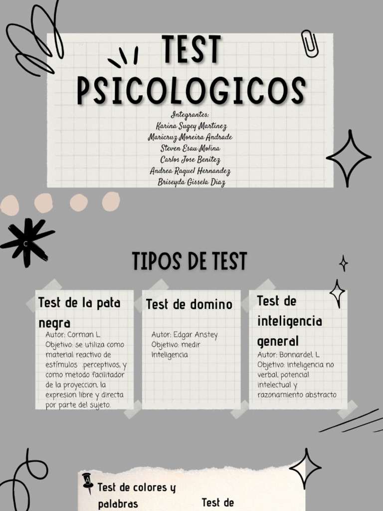 PSICOMETRÍA PRESENTACIÓN | PDF