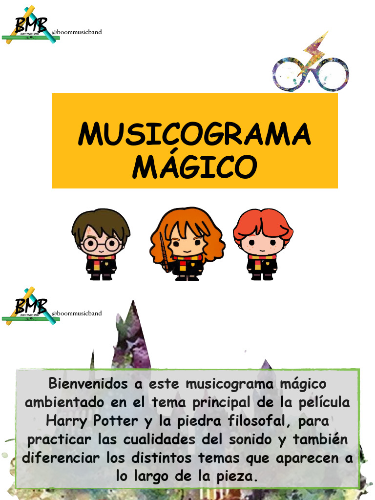 Musicograma de Harry Potter: Sonido y Estructura | PDF | Sonido | Melodía
