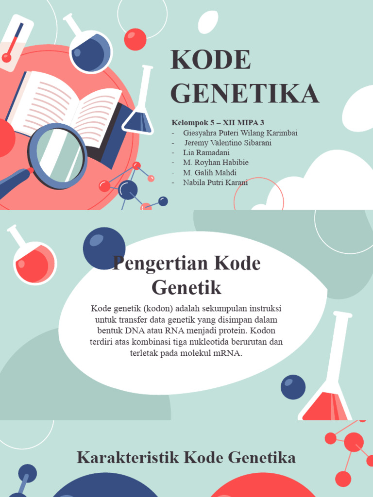 Pengertian dan Karakteristik Kode Genetik | PDF