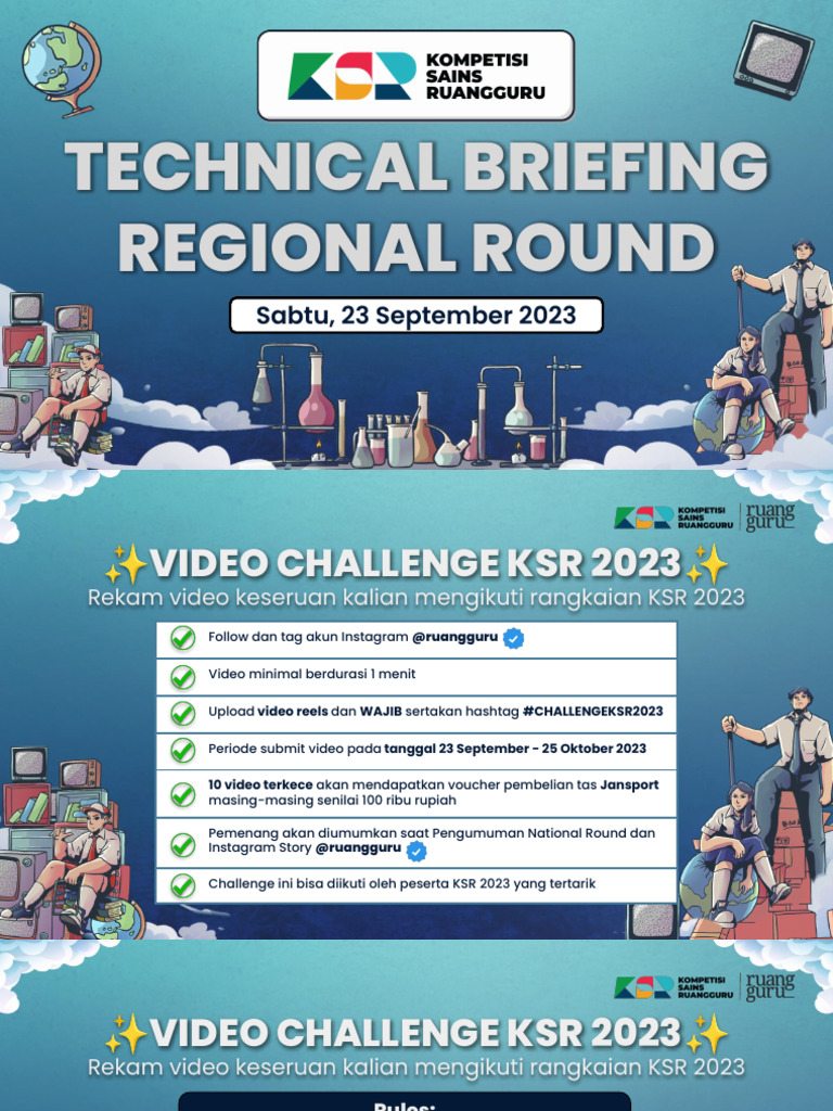 Technical Briefing - Regional Round KSR 2023 | PDF