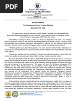 Accomplishment Report GPTA | PDF