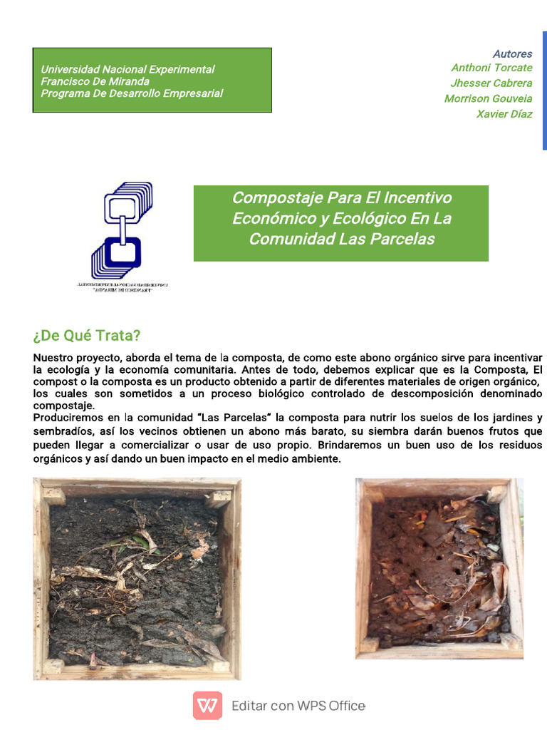 Compostaje Folleto | Descargar gratis PDF | Compost | Fertilizante