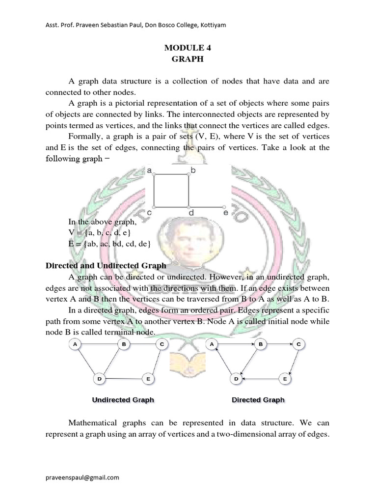 Ds Module 3 Graph Download Free Pdf Vertex Graph Theory Combinatorics