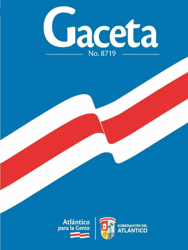 Gaceta 8719 | PDF