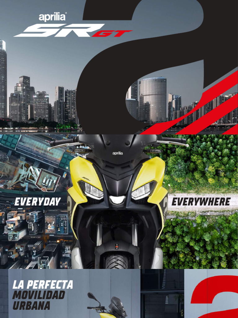 Aprilia SR GT 200 E5 Los Coches | Descargar gratis PDF | Diodo emisor de luz | Estilos de carrocería