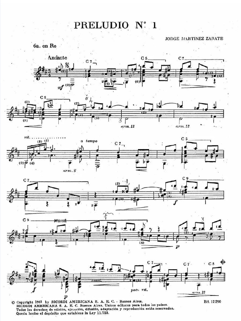 Preludios 1 y 2 | PDF