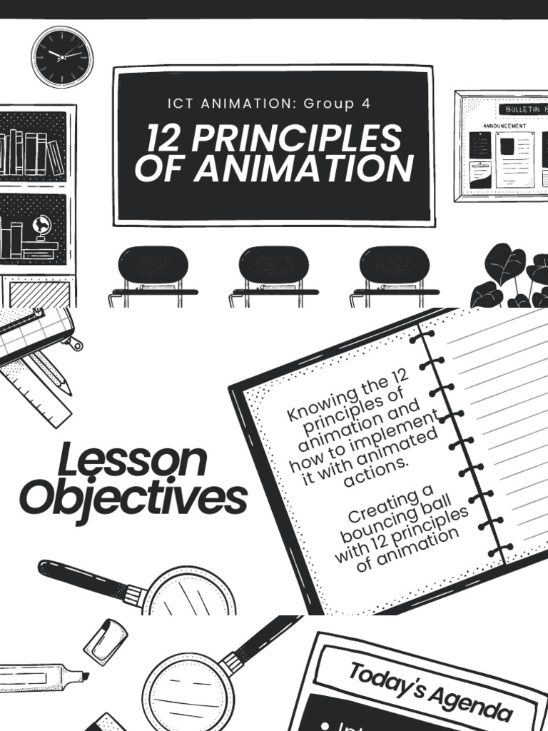 ICT - 12 Principles in Animation | PDF ICT - 12 Principles in Animation | PDF