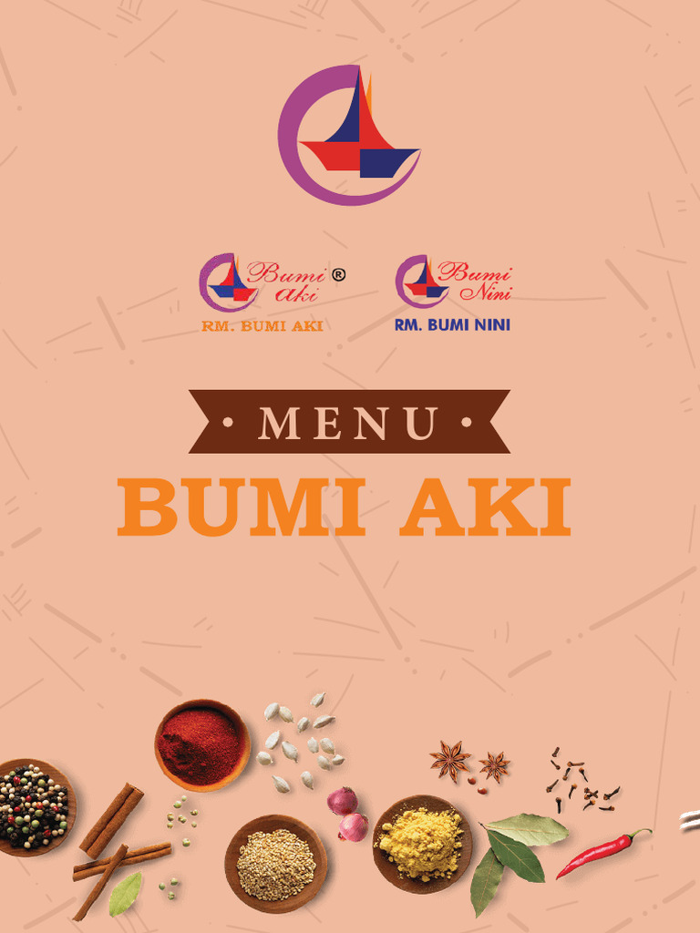 Buku Menu Bumi Aki - 16 September 2022-1 | PDF