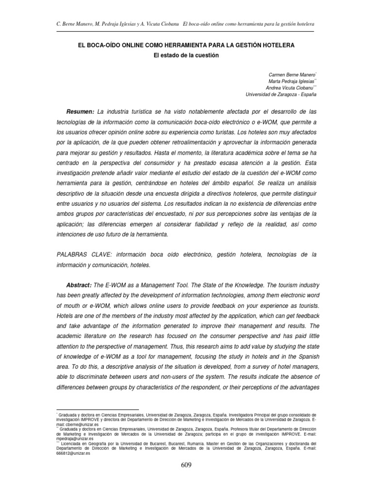 Compendio - Tic y Turismo | PDF