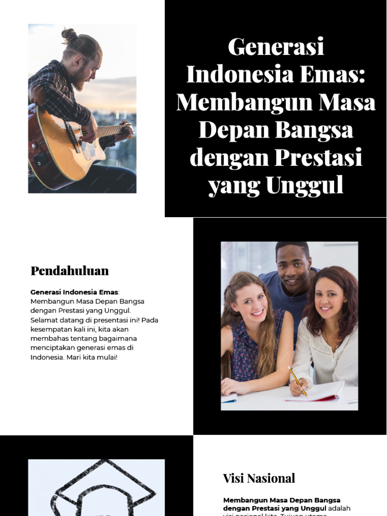 Wepik Generasi Indonesia Emas Membangun Masa Depan Bangsa Dengan ...