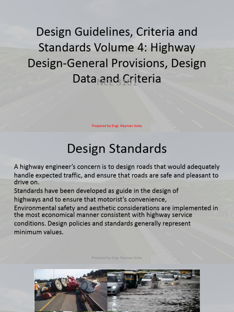 General Provisions Design Data and Criteria | PDF
