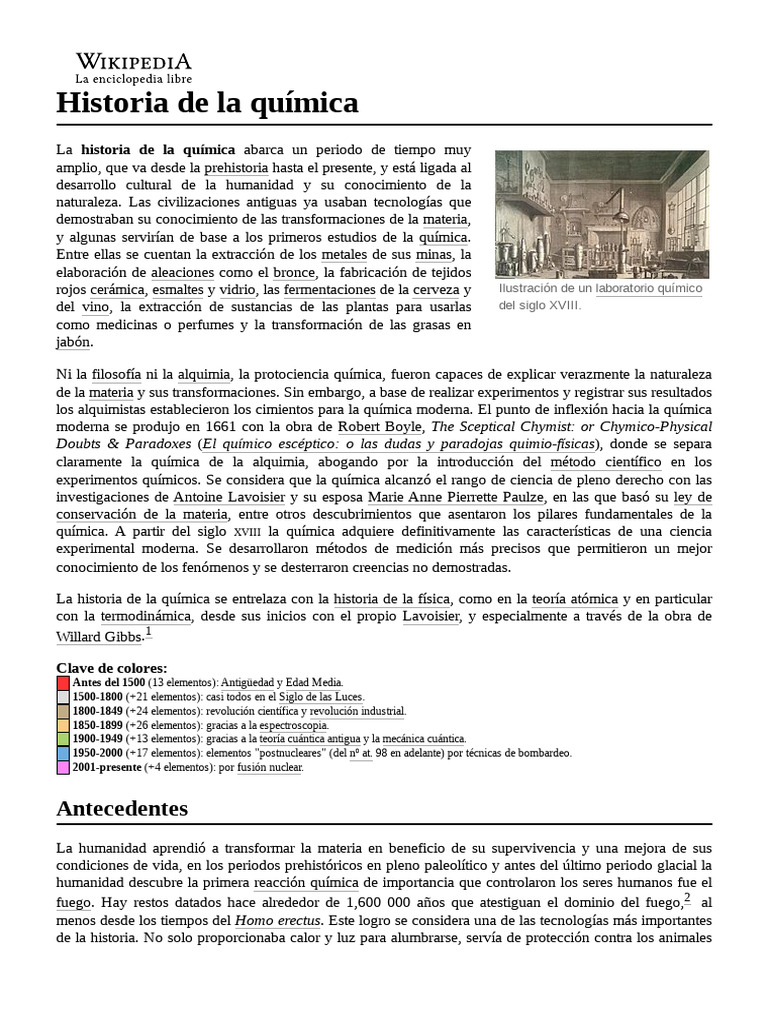 Historia de La Química | PDF | Alquimia | Fundición