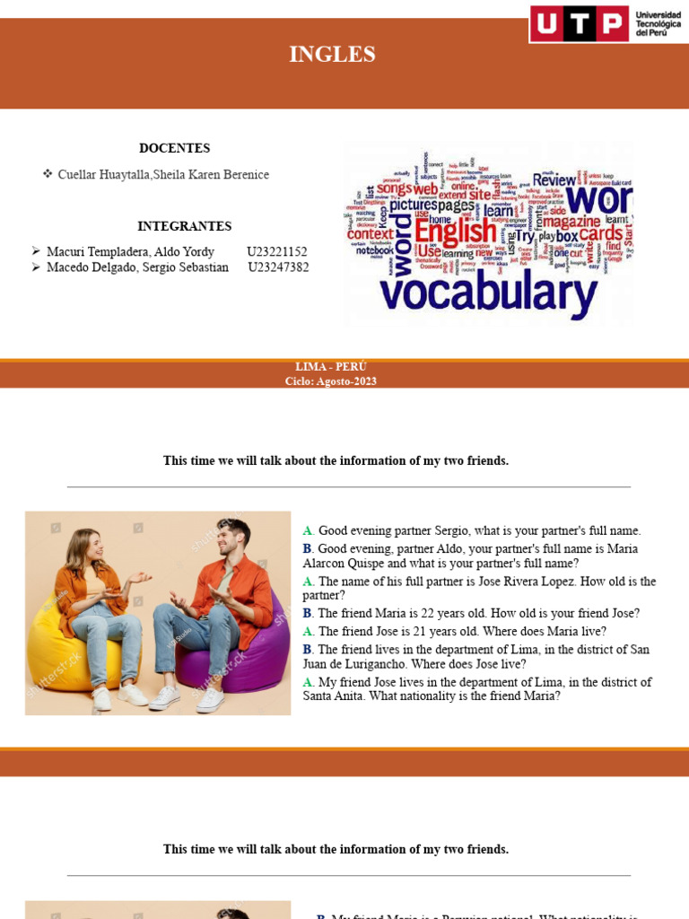 English Conversation Practice | PDF