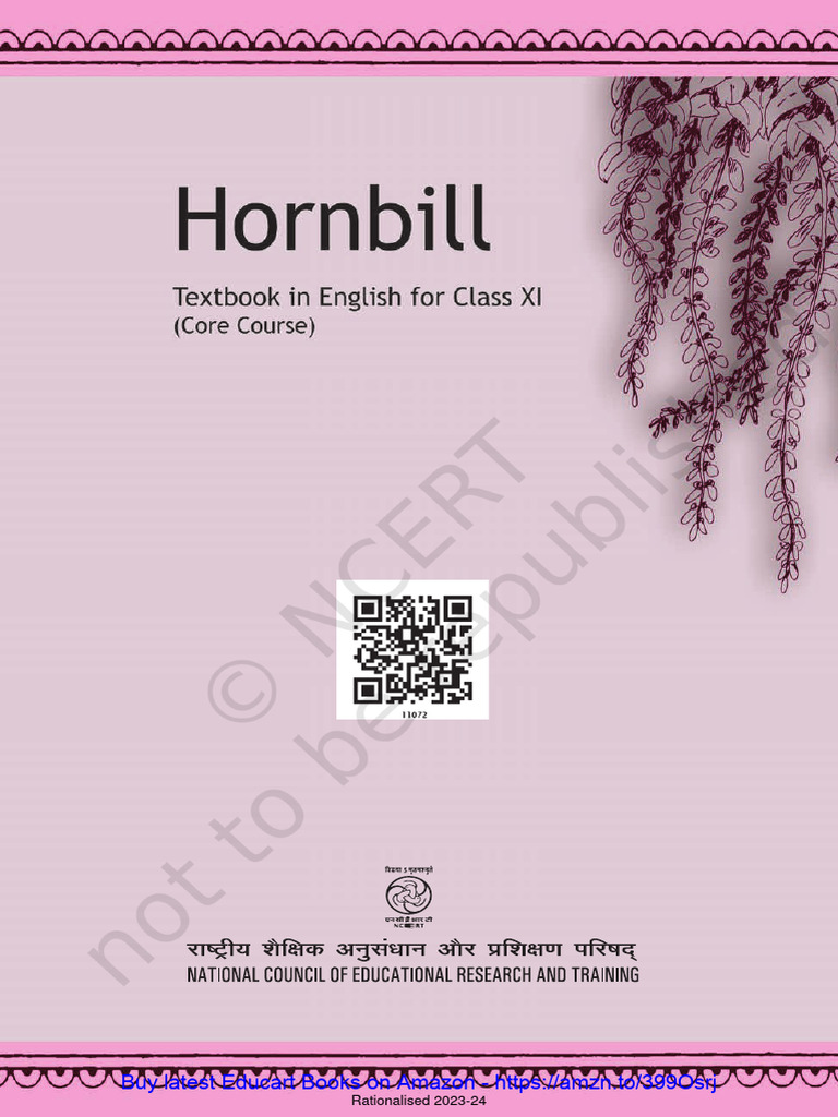 Complete Class 11 English Hornbill Book | PDF