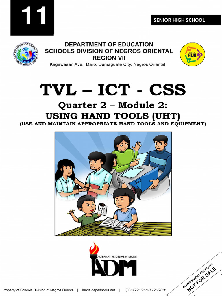 TVL ICT CSS 11 - Q2 Module 2 Using Hand Tools | PDF | Personal ...