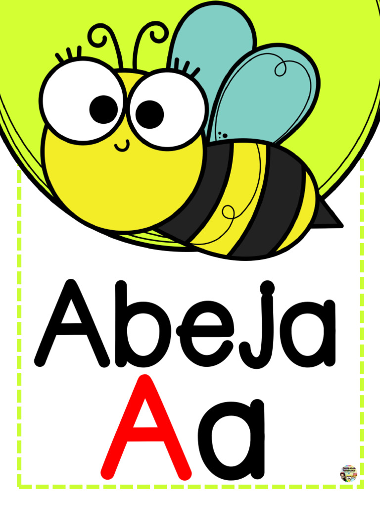 Abecedario Flash Cards Preescolar | PDF