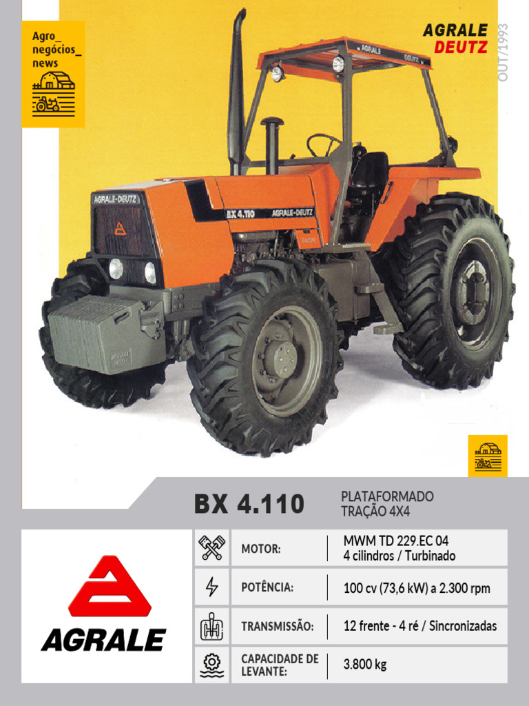 Agrale BX4 110 | PDF