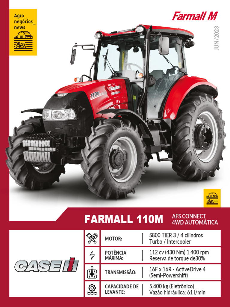 Case IH Farmall 110M | PDF