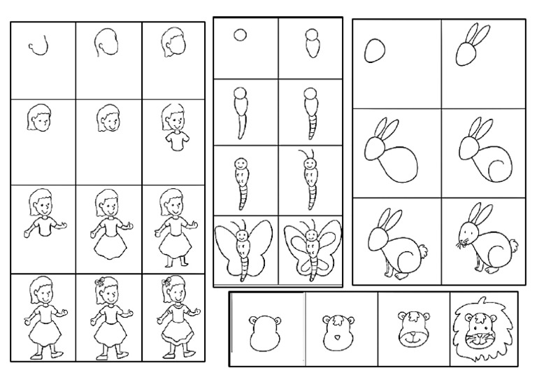 Dibujo Por Partes | PDF