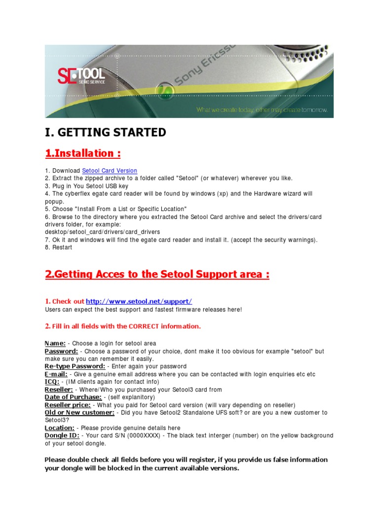 Setool User Manual Eng Rev1.81 | PDF | Device Driver | Flash Memory