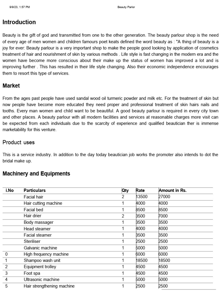 Sample For Budget Preparation | PDF