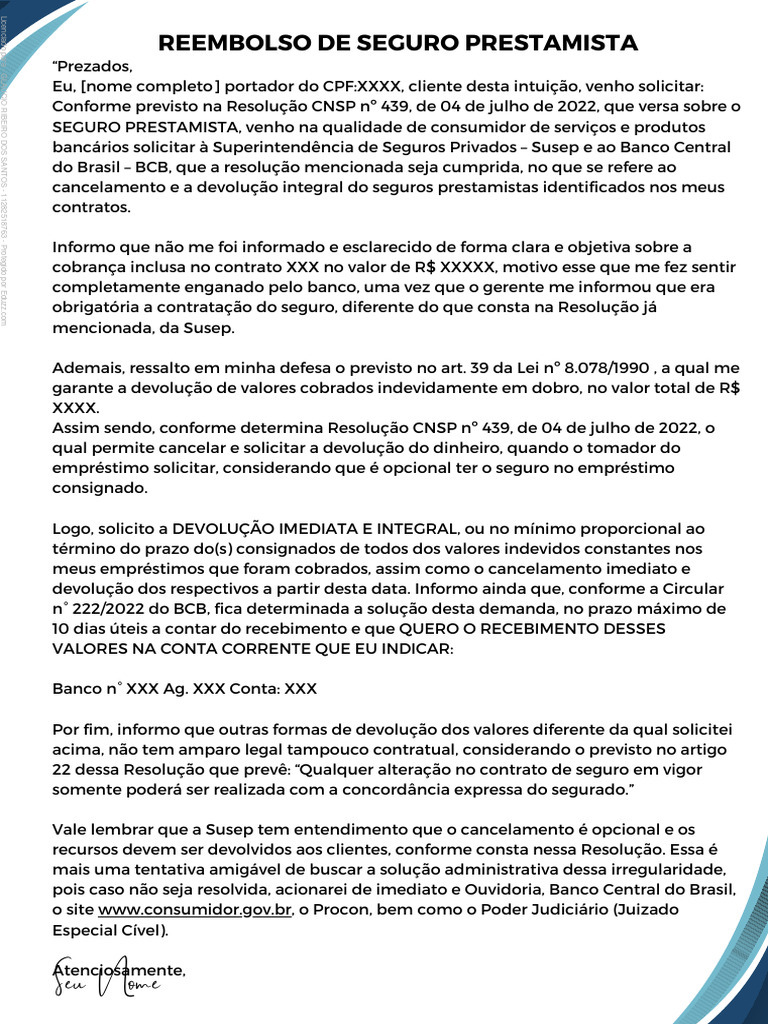 Tudo Sobre Seguro Prestamista | PDF | Empréstimos | Seguro