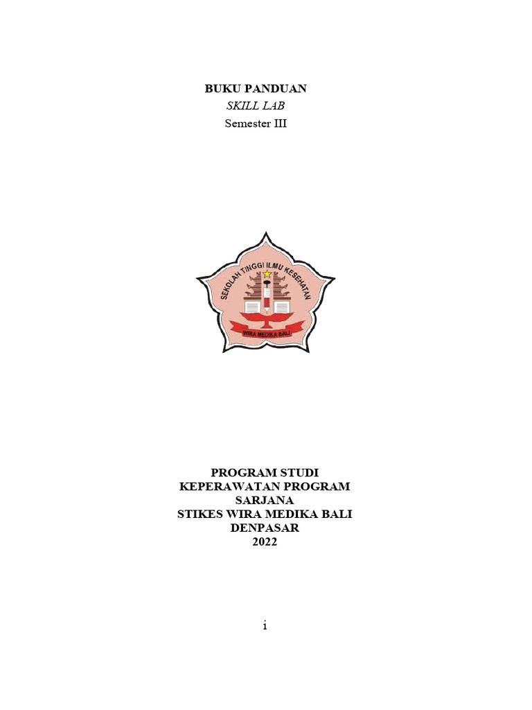 BUKU PANDUAN Fix SKILL LAB KEP A15 SMSTER 3 Paling Fik | PDF ...