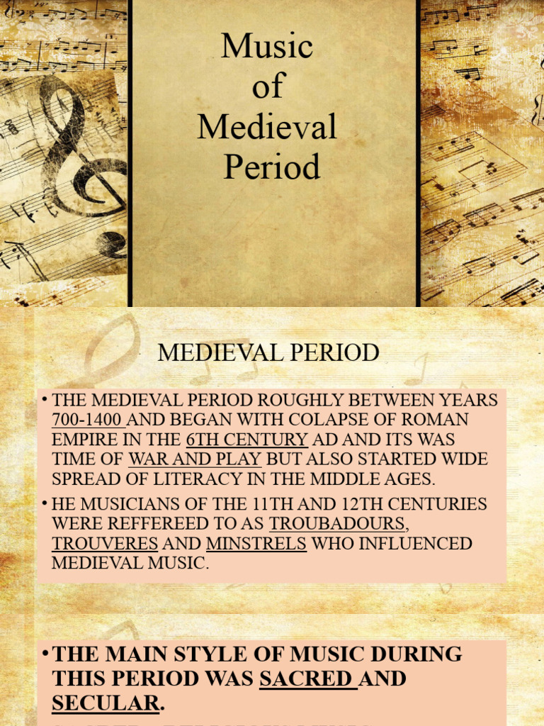 Music of Medieval | PDF