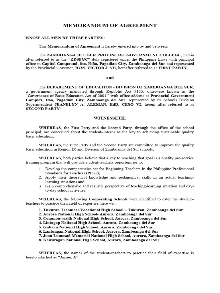 Moa - ZDSPGC Deped ZDS | PDF